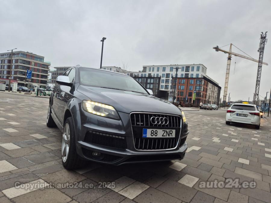 Pelēks Audi Q7 2010 Tallina, ar dzinēja tilpumu 3.00 L un nobraukumu 323 tūkst. km par 9900 €, foto 4 vietnē AUTOMOTO.COM.LV