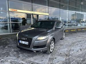 Pelēks Audi Q7 2010 Viļņa, ar dzinēja tilpumu 3.00 L un nobraukumu 260 tūkst. km par 7900 €, foto  vietnē AUTOMOTO.COM.LV
