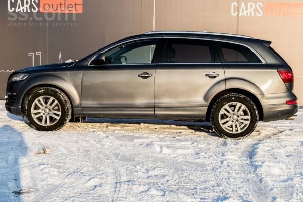 Pelēks Audi Q7 2010 Rīga, ar dzinēja tilpumu 3.00 L un nobraukumu 341 tūkst. km par 11990 €, foto 5 vietnē AUTOMOTO.COM.LV