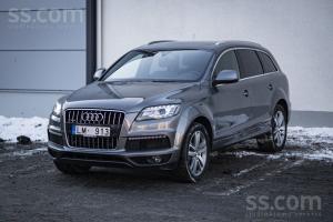 Pelēks Audi Q7 2010 Rīga, ar dzinēja tilpumu 3.00 L un nobraukumu 0 tūkst. km par 12950 €, foto  vietnē AUTOMOTO.COM.LV