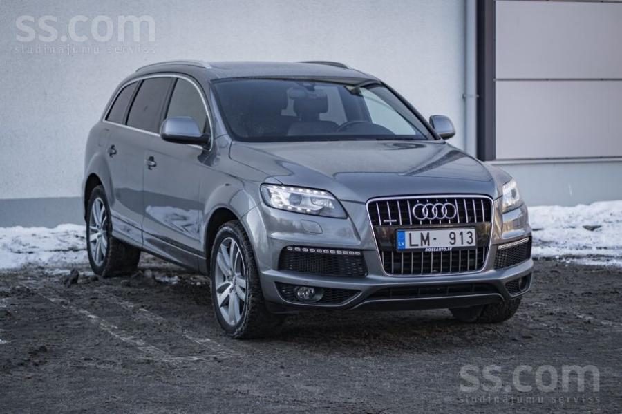 Pelēks Audi Q7 2010 Rīga, ar dzinēja tilpumu 3.00 L un nobraukumu 0 tūkst. km par 12950 €, foto 3 vietnē AUTOMOTO.COM.LV