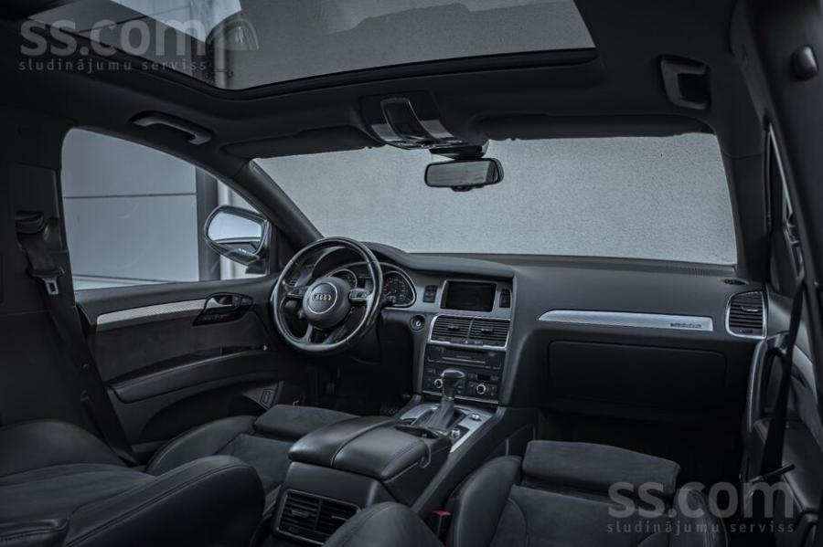 Pelēks Audi Q7 2010 Rīga, ar dzinēja tilpumu 3.00 L un nobraukumu 0 tūkst. km par 12950 €, foto 18 vietnē AUTOMOTO.COM.LV