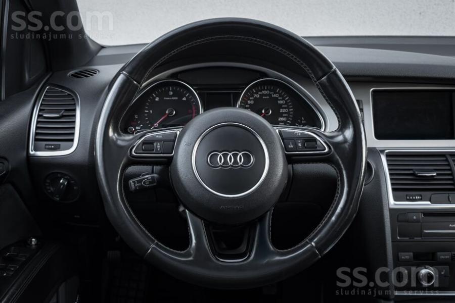 Pelēks Audi Q7 2010 Rīga, ar dzinēja tilpumu 3.00 L un nobraukumu 0 tūkst. km par 12950 €, foto 21 vietnē AUTOMOTO.COM.LV