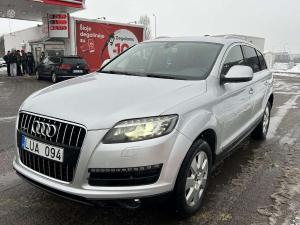 Pelēks Audi Q7 2010 Viļņa, ar dzinēja tilpumu 2.97 L un nobraukumu 282 tūkst. km par 7600 €, foto 4 vietnē AUTOMOTO.COM.LV