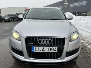 Pelēks Audi Q7 2010 Viļņa, ar dzinēja tilpumu 2.97 L un nobraukumu 282 tūkst. km par 7600 €, foto 5 vietnē AUTOMOTO.COM.LV