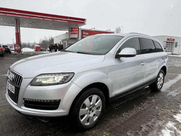 Pelēks Audi Q7 2010 Viļņa, ar dzinēja tilpumu 2.97 L un nobraukumu 282 tūkst. km par 7600 €, foto 7 vietnē AUTOMOTO.COM.LV