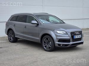Pelēks Audi Q7 2010 Rīga, ar dzinēja tilpumu 3.00 L un nobraukumu 185 tūkst. km par 11290 €, foto  vietnē AUTOMOTO.COM.LV