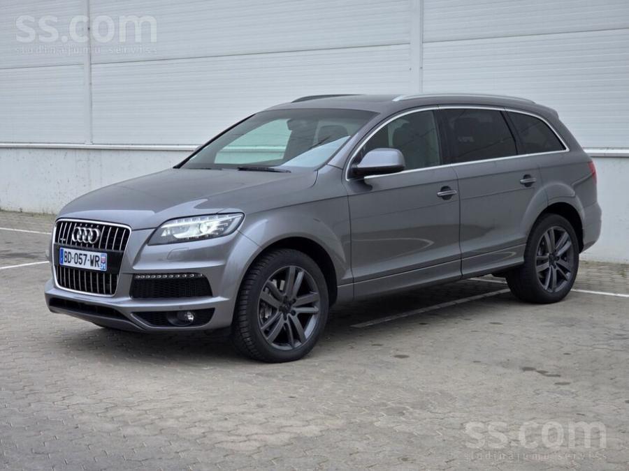 Pelēks Audi Q7 2010 Rīga, ar dzinēja tilpumu 3.00 L un nobraukumu 185 tūkst. km par 11290 €, foto 6 vietnē AUTOMOTO.COM.LV