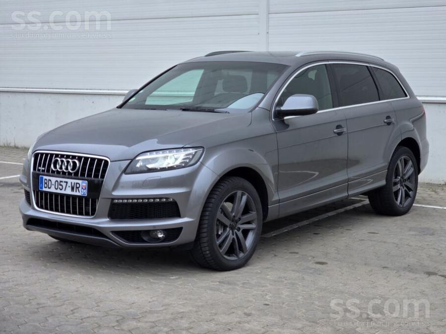 Pelēks Audi Q7 2010 Rīga, ar dzinēja tilpumu 3.00 L un nobraukumu 185 tūkst. km par 11290 €, foto 7 vietnē AUTOMOTO.COM.LV