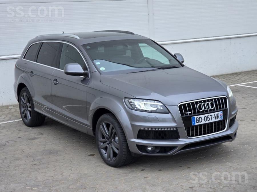 Pelēks Audi Q7 2010 Rīga, ar dzinēja tilpumu 3.00 L un nobraukumu 185 tūkst. km par 11290 €, foto 8 vietnē AUTOMOTO.COM.LV