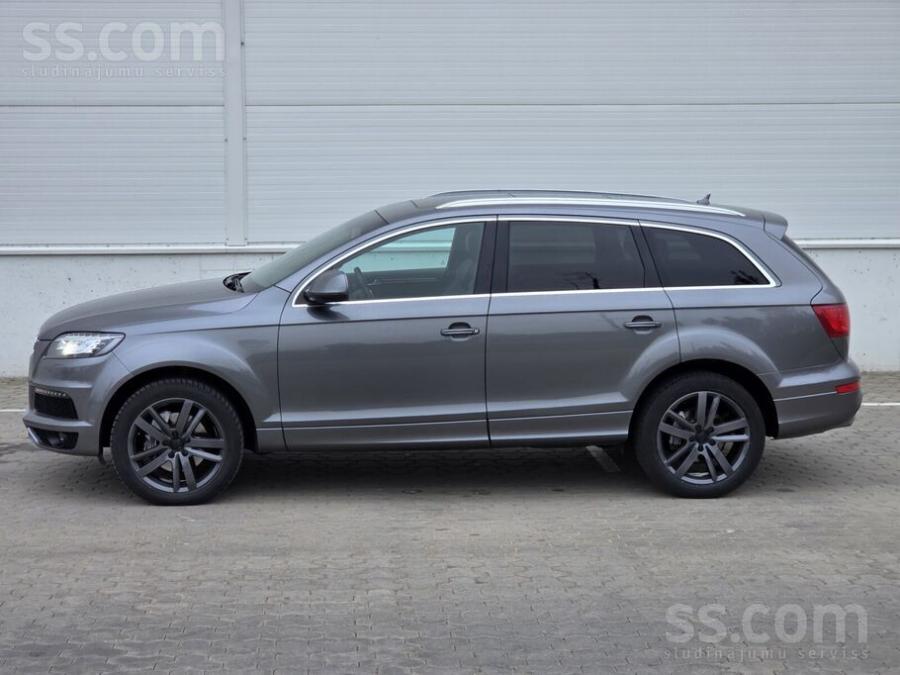 Pelēks Audi Q7 2010 Rīga, ar dzinēja tilpumu 3.00 L un nobraukumu 185 tūkst. km par 11290 €, foto 9 vietnē AUTOMOTO.COM.LV