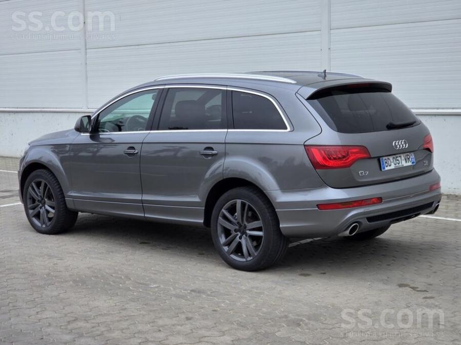 Pelēks Audi Q7 2010 Rīga, ar dzinēja tilpumu 3.00 L un nobraukumu 185 tūkst. km par 11290 €, foto 10 vietnē AUTOMOTO.COM.LV
