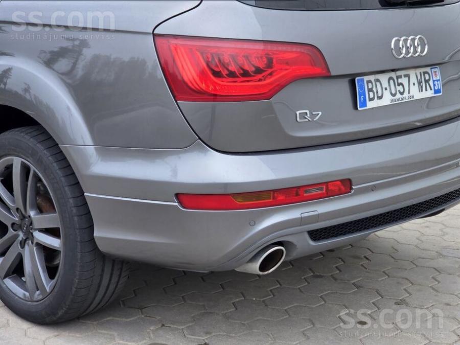 Pelēks Audi Q7 2010 Rīga, ar dzinēja tilpumu 3.00 L un nobraukumu 185 tūkst. km par 11290 €, foto 11 vietnē AUTOMOTO.COM.LV