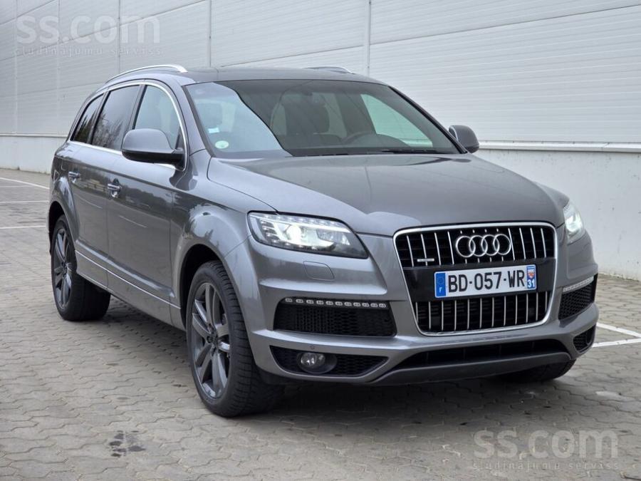 Pelēks Audi Q7 2010 Rīga, ar dzinēja tilpumu 3.00 L un nobraukumu 185 tūkst. km par 11290 €, foto 13 vietnē AUTOMOTO.COM.LV