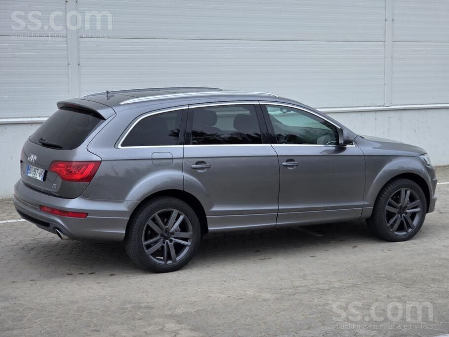 Pelēks Audi Q7 2010 Rīga, ar dzinēja tilpumu 3.00 L un nobraukumu 185 tūkst. km par 11290 €, foto 16 vietnē AUTOMOTO.COM.LV