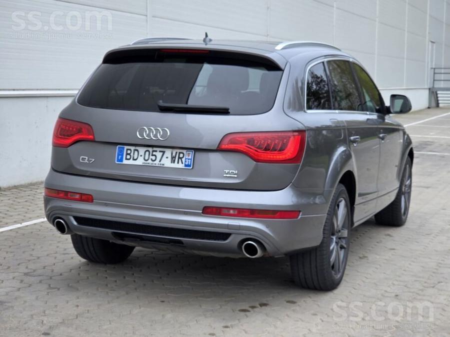 Pelēks Audi Q7 2010 Rīga, ar dzinēja tilpumu 3.00 L un nobraukumu 185 tūkst. km par 11290 €, foto 17 vietnē AUTOMOTO.COM.LV