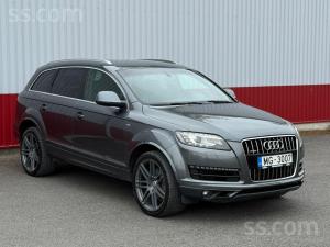 Pelēks Audi Q7 2010 Rīga, ar dzinēja tilpumu 3.00 L un nobraukumu 0 tūkst. km par 8990 €, foto  vietnē AUTOMOTO.COM.LV