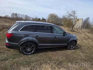 Pelēks Audi Q7 2010 Rīga, ar dzinēja tilpumu 3.00 L un nobraukumu 329 tūkst. km par 10500 €, foto 11 vietnē AUTOMOTO.COM.LV