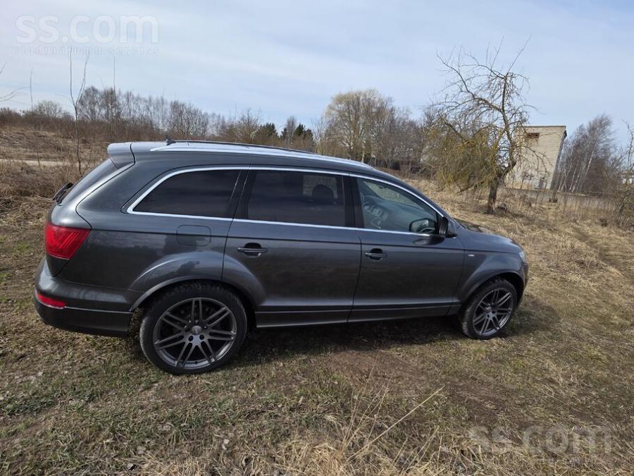 Pelēks Audi Q7 2010 Rīga, ar dzinēja tilpumu 3.00 L un nobraukumu 329 tūkst. km par 10500 €, foto 11 vietnē AUTOMOTO.COM.LV
