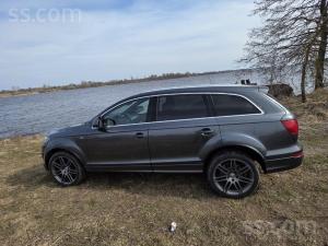Pelēks Audi Q7 2010 Rīga, ar dzinēja tilpumu 3.00 L un nobraukumu 329 tūkst. km par 10500 €, foto 13 vietnē AUTOMOTO.COM.LV