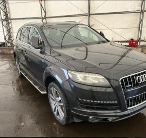 Grey Audi Q7 2010 in Marijampole, with an engine capacity of 3.00 L and mileage of 223 thousand km for 8500 €, photo 3 on AUTOMOTO.COM.LV