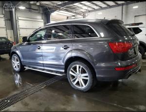 Grey Audi Q7 2010 in Marijampole, with an engine capacity of 3.00 L and mileage of 223 thousand km for 8500 €, photo 13 on AUTOMOTO.COM.LV
