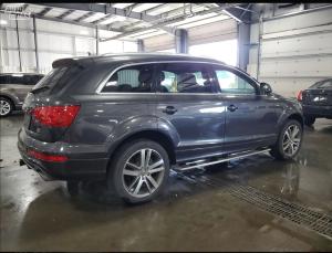 Grey Audi Q7 2010 in Marijampole, with an engine capacity of 3.00 L and mileage of 223 thousand km for 8500 €, photo 15 on AUTOMOTO.COM.LV