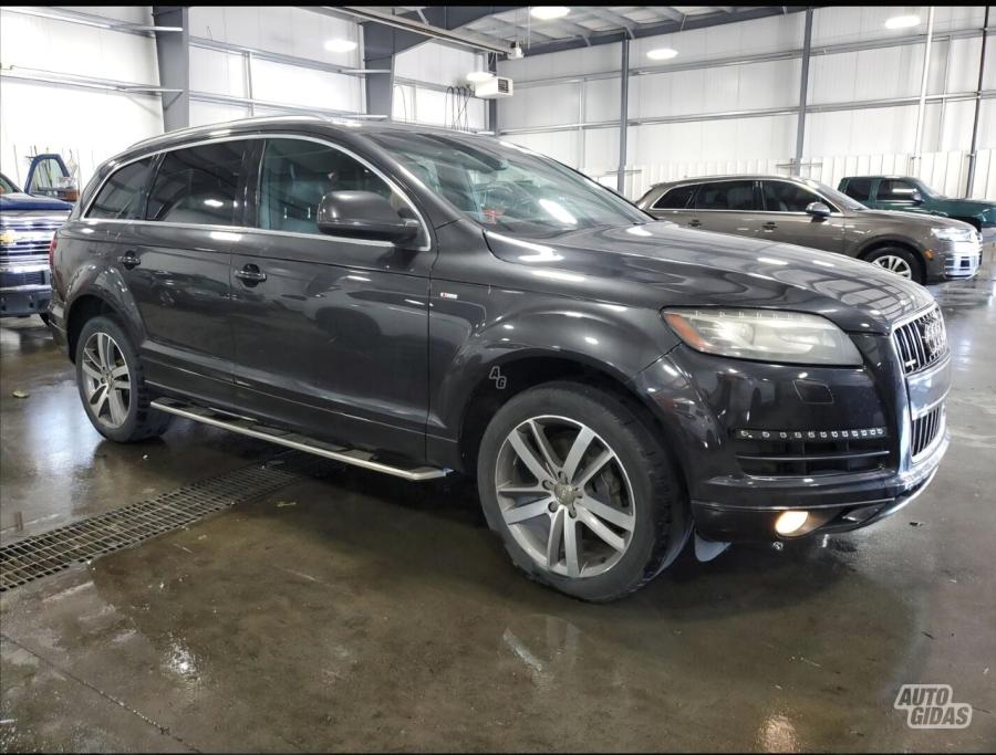 Grey Audi Q7 2010 in Marijampole, with an engine capacity of 3.00 L and mileage of 223 thousand km for 8500 €, photo 16 on AUTOMOTO.COM.LV