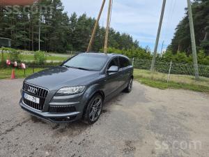 Grey Audi Q7 2010 in Riga, with an engine capacity of 3.00 L and mileage of 336 thousand km for 9750 €, photo  on AUTOMOTO.COM.LV