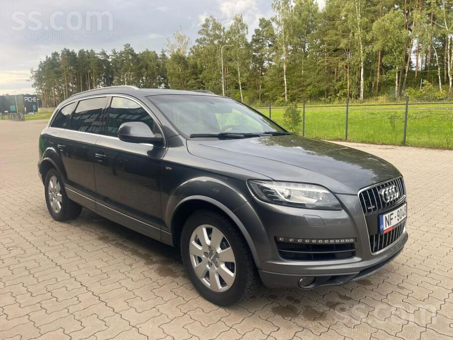 Pelēks Audi Q7 2010 Rīga, ar dzinēja tilpumu 3.00 L un nobraukumu 0 tūkst. km par 6850 €, foto 3 vietnē AUTOMOTO.COM.LV