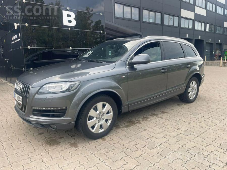 Pelēks Audi Q7 2010 Rīga, ar dzinēja tilpumu 3.00 L un nobraukumu 0 tūkst. km par 6850 €, foto 5 vietnē AUTOMOTO.COM.LV
