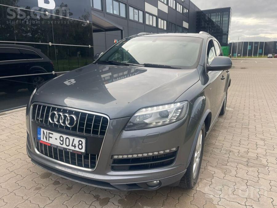 Pelēks Audi Q7 2010 Rīga, ar dzinēja tilpumu 3.00 L un nobraukumu 0 tūkst. km par 6850 €, foto 7 vietnē AUTOMOTO.COM.LV