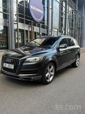 Grey Audi Q7 2010 in Riga, with an engine capacity of 3.00 L and mileage of 0 thousand km for 9900 €, photo 3 on AUTOMOTO.COM.LV