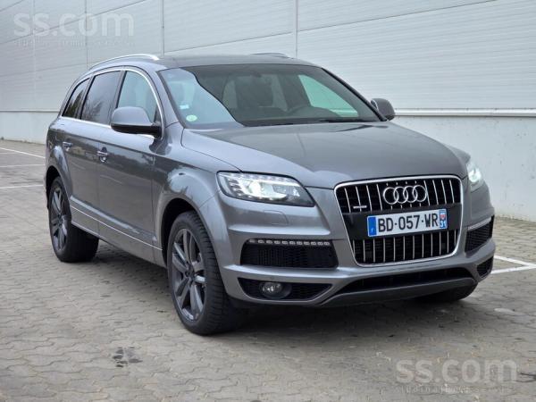 Pelēks Audi Q7 2010 Rīga, ar dzinēja tilpumu 3.00 L un nobraukumu 185 tūkst. km par 10500 €, foto 1 vietnē AUTOMOTO.COM.LV