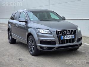 Pelēks Audi Q7 2010 Rīga, ar dzinēja tilpumu 3.00 L un nobraukumu 185 tūkst. km par 10500 €, foto  vietnē AUTOMOTO.COM.LV