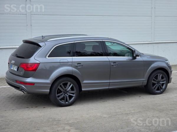 Pelēks Audi Q7 2010 Rīga, ar dzinēja tilpumu 3.00 L un nobraukumu 185 tūkst. km par 10500 €, foto 5 vietnē AUTOMOTO.COM.LV
