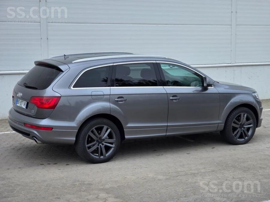 Pelēks Audi Q7 2010 Rīga, ar dzinēja tilpumu 3.00 L un nobraukumu 185 tūkst. km par 10500 €, foto 5 vietnē AUTOMOTO.COM.LV