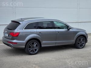 Pelēks Audi Q7 2010 Rīga, ar dzinēja tilpumu 3.00 L un nobraukumu 185 tūkst. km par 10500 €, foto 7 vietnē AUTOMOTO.COM.LV