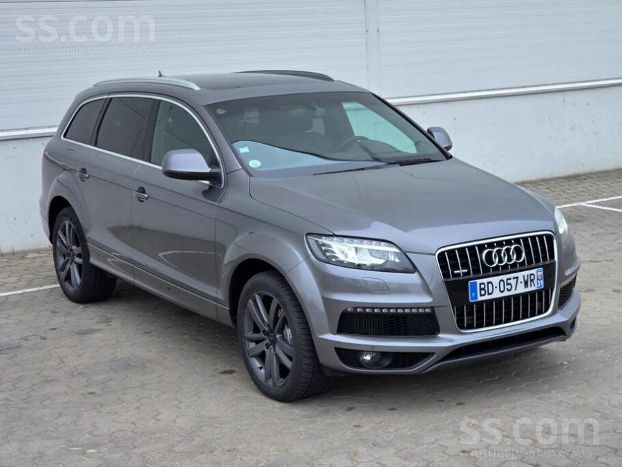 Pelēks Audi Q7 2010 Rīga, ar dzinēja tilpumu 3.00 L un nobraukumu 185 tūkst. km par 10500 €, foto 16 vietnē AUTOMOTO.COM.LV