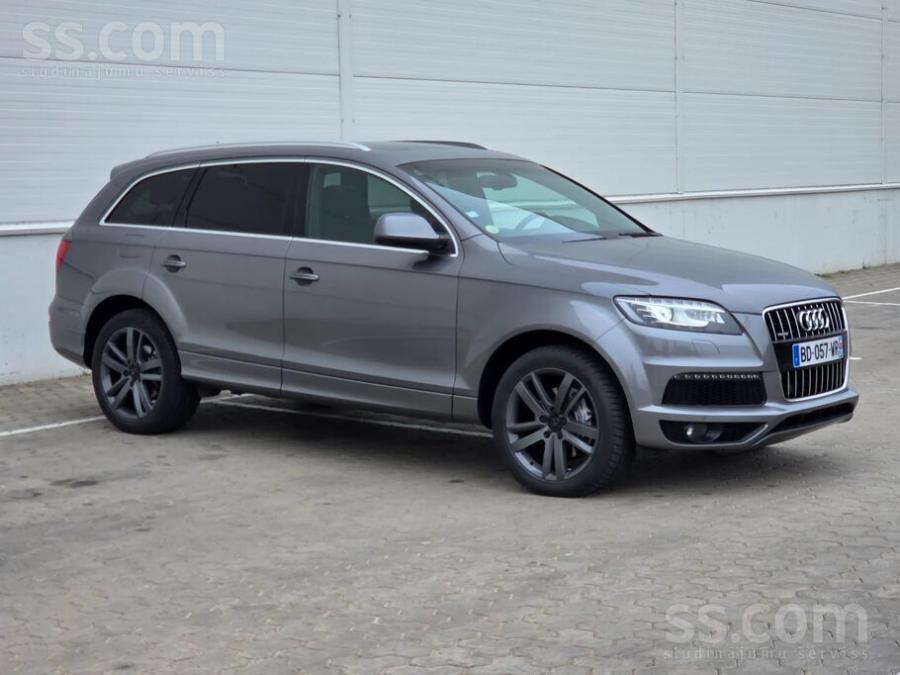 Pelēks Audi Q7 2010 Rīga, ar dzinēja tilpumu 3.00 L un nobraukumu 185 tūkst. km par 10500 €, foto 17 vietnē AUTOMOTO.COM.LV