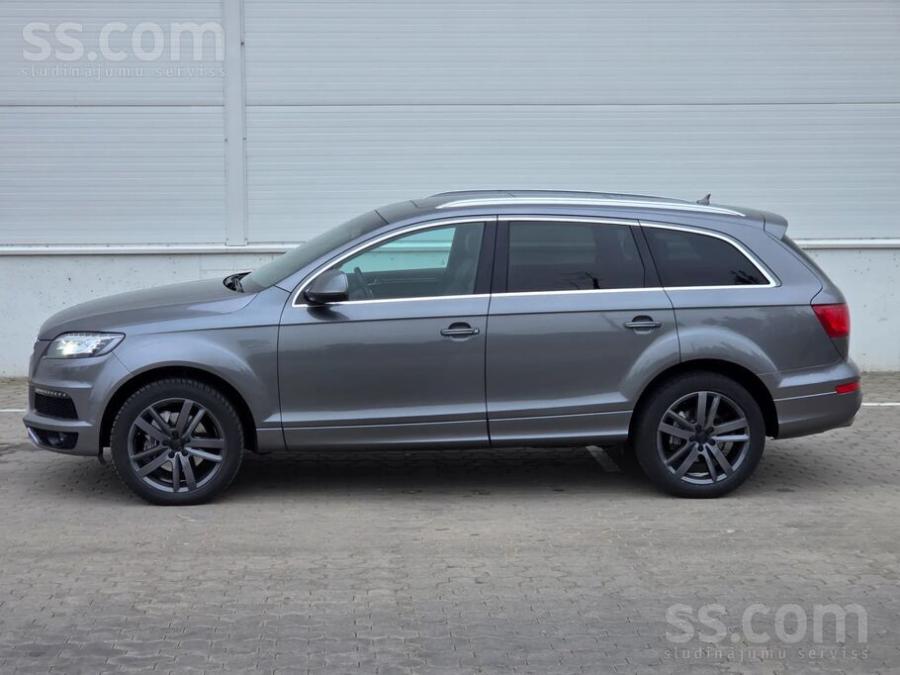 Pelēks Audi Q7 2010 Rīga, ar dzinēja tilpumu 3.00 L un nobraukumu 185 tūkst. km par 10500 €, foto 19 vietnē AUTOMOTO.COM.LV