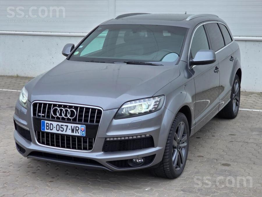 Pelēks Audi Q7 2010 Rīga, ar dzinēja tilpumu 3.00 L un nobraukumu 185 tūkst. km par 10500 €, foto 22 vietnē AUTOMOTO.COM.LV
