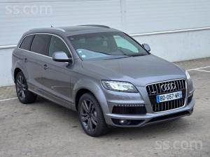 Pelēks Audi Q7 2010 Rīga, ar dzinēja tilpumu 3.00 L un nobraukumu 185 tūkst. km par 10500 €, foto 26 vietnē AUTOMOTO.COM.LV