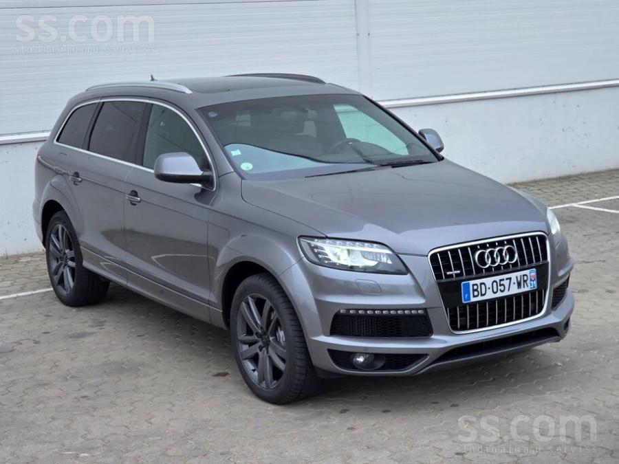 Pelēks Audi Q7 2010 Rīga, ar dzinēja tilpumu 3.00 L un nobraukumu 185 tūkst. km par 10500 €, foto 26 vietnē AUTOMOTO.COM.LV