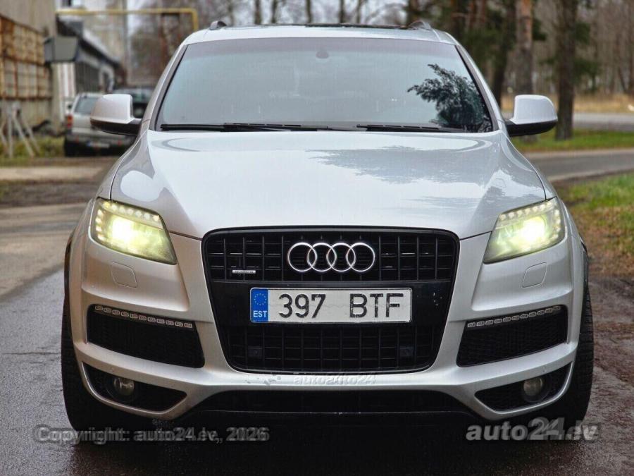 Pelēks Audi Q7 2011 Tallina, ar dzinēja tilpumu 3.00 L un nobraukumu 449 tūkst. km par 7990 €, foto 2 vietnē AUTOMOTO.COM.LV