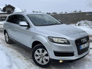 Grey Audi Q7 2011 in Vilnius, with an engine capacity of 2.97 L and mileage of 281 thousand km for 7850 €, photo 3 on AUTOMOTO.COM.LV