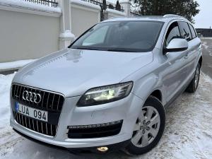 Grey Audi Q7 2011 in Vilnius, with an engine capacity of 2.97 L and mileage of 281 thousand km for 7850 €, photo 9 on AUTOMOTO.COM.LV