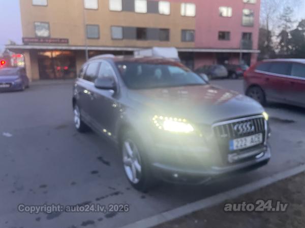 Grey Audi Q7 2011 in Tallinn, with an engine capacity of 3.00 L and mileage of 212 thousand km for 8500 €, photo 1 on AUTOMOTO.COM.LV