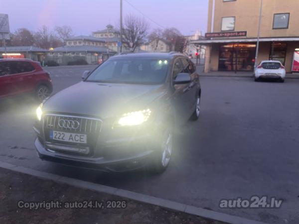 Grey Audi Q7 2011 in Tallinn, with an engine capacity of 3.00 L and mileage of 212 thousand km for 8500 €, photo 2 on AUTOMOTO.COM.LV
