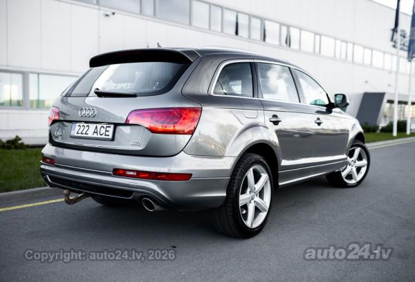 Grey Audi Q7 2011 in Tallinn, with an engine capacity of 3.00 L and mileage of 210 thousand km for 11990 €, photo 4 on AUTOMOTO.COM.LV